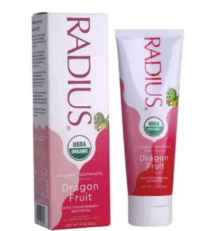 Зубная паста органическая Radius для детей Фрукт Дракона,85г - в наличии: 130+ аптек Киев Львов